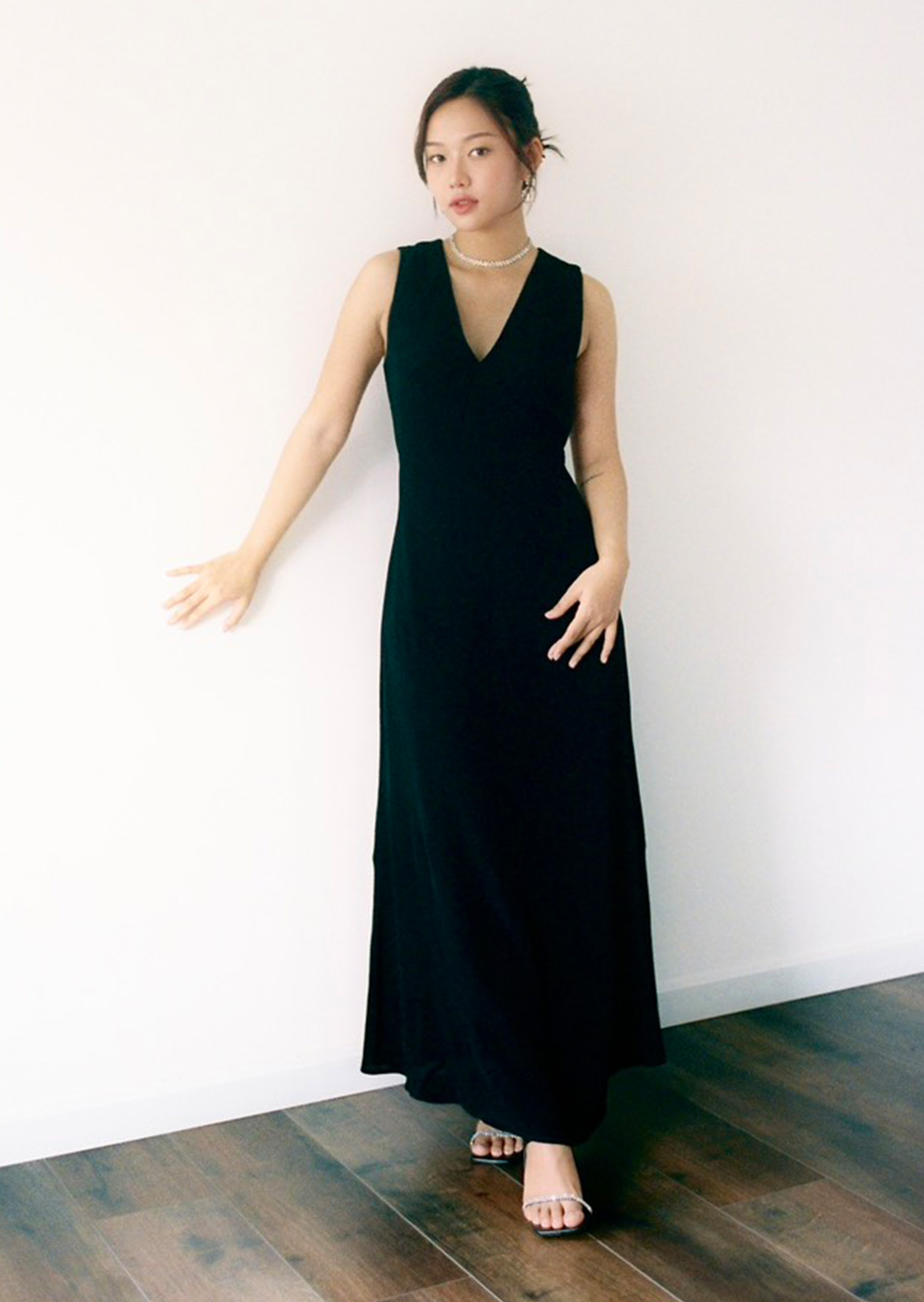 Nami Maxi Dress - Black | Caramel Monster