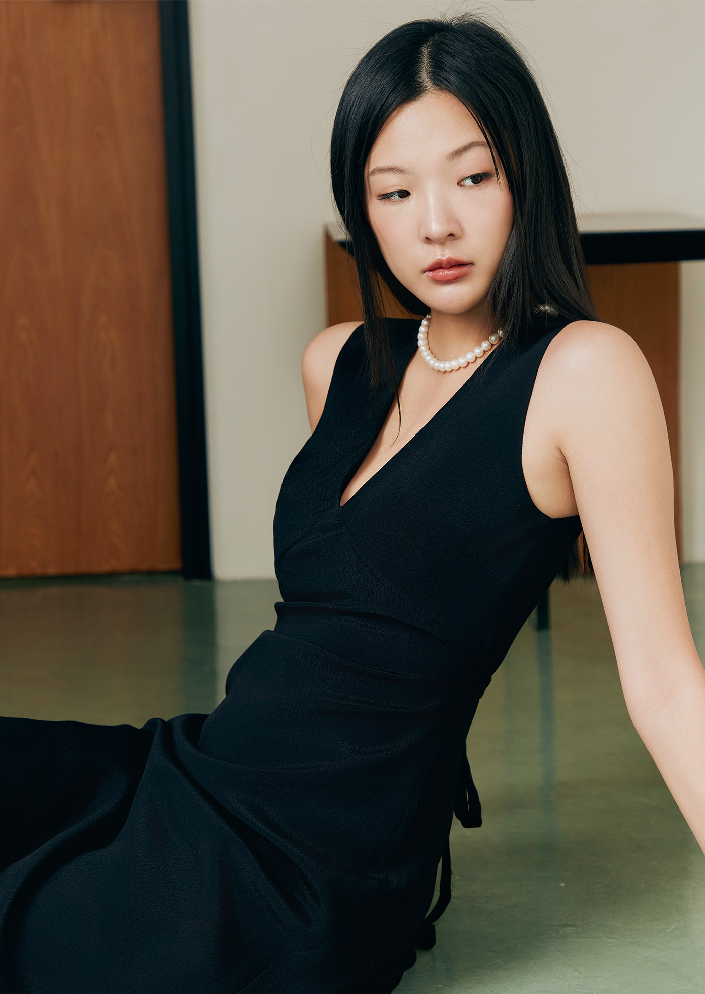 Nami Maxi Dress - Black | Caramel Monster