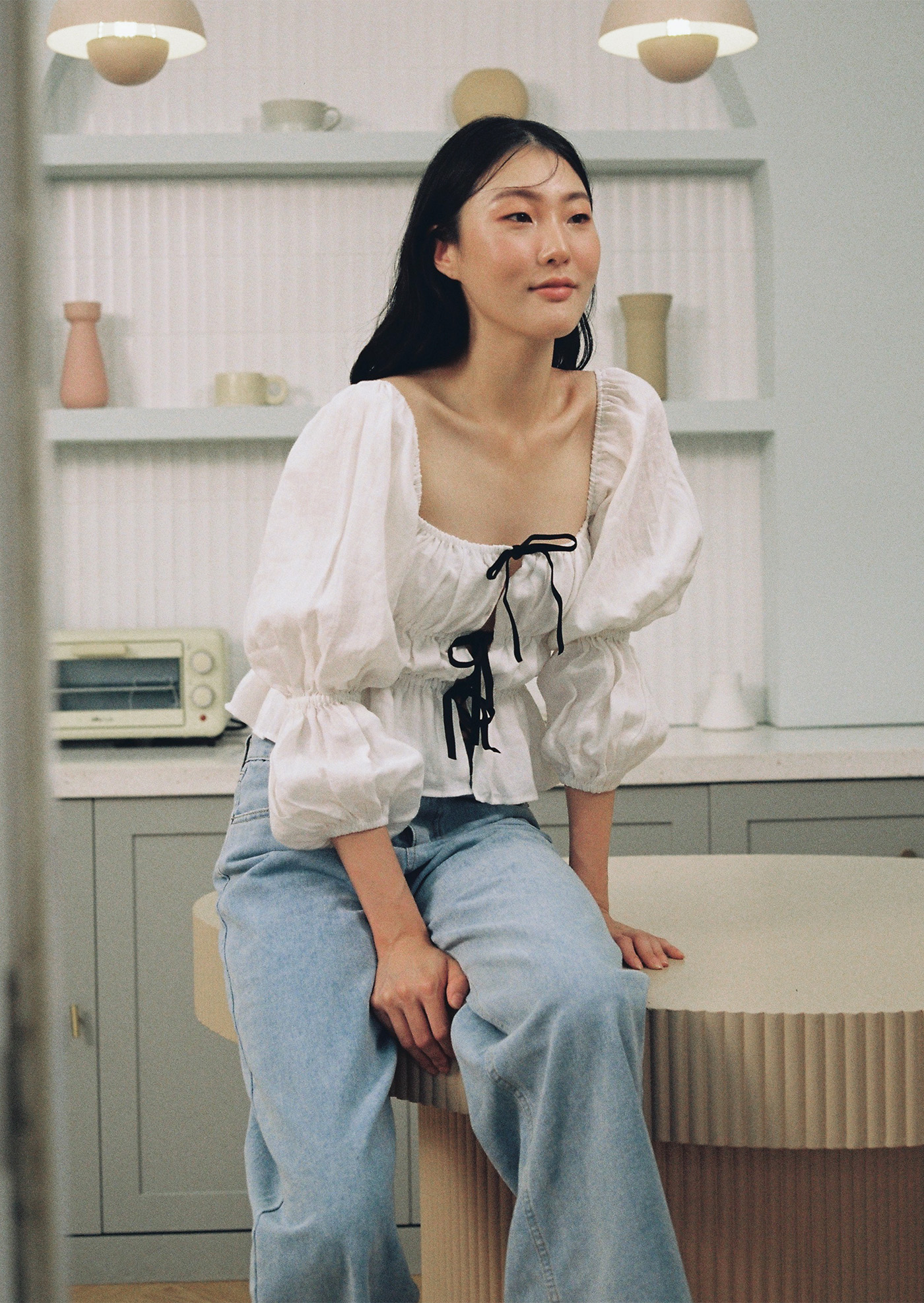 Amanda Top - White | Caramel Monster