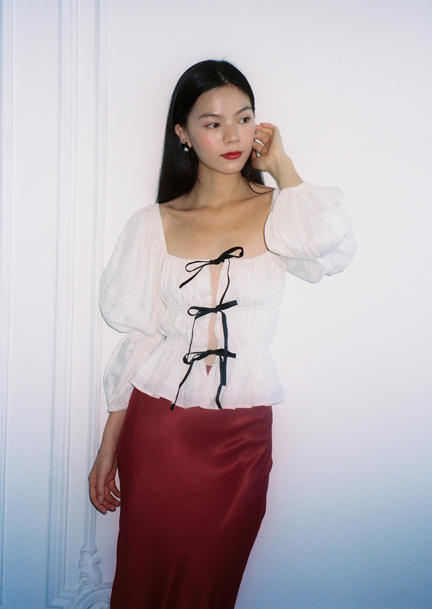 Amanda Top - White | Caramel Monster