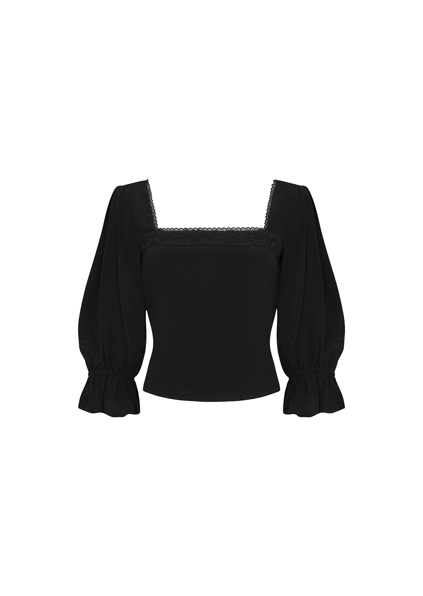 Pike Top - Black | Caramel Monster