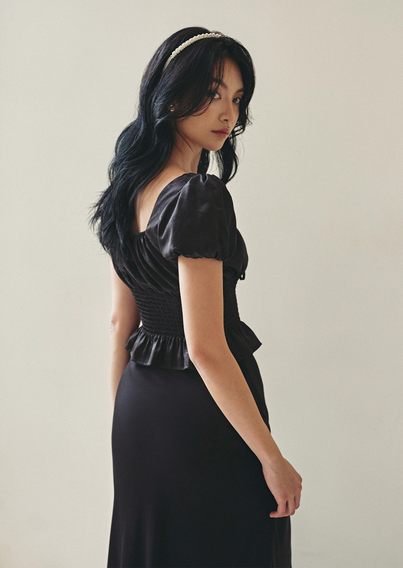 Samantha Top - Jet | Caramel Monster