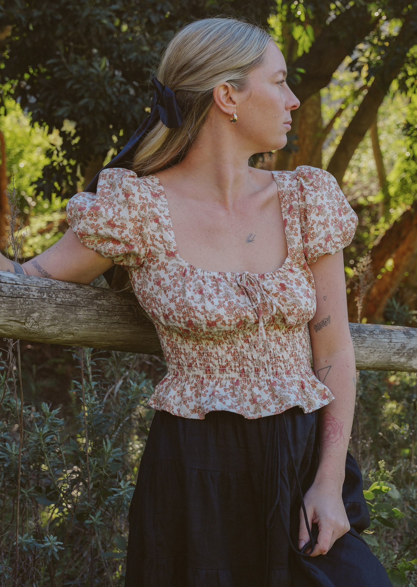 Samantha Top - Concord In Ginger | Caramel Monster