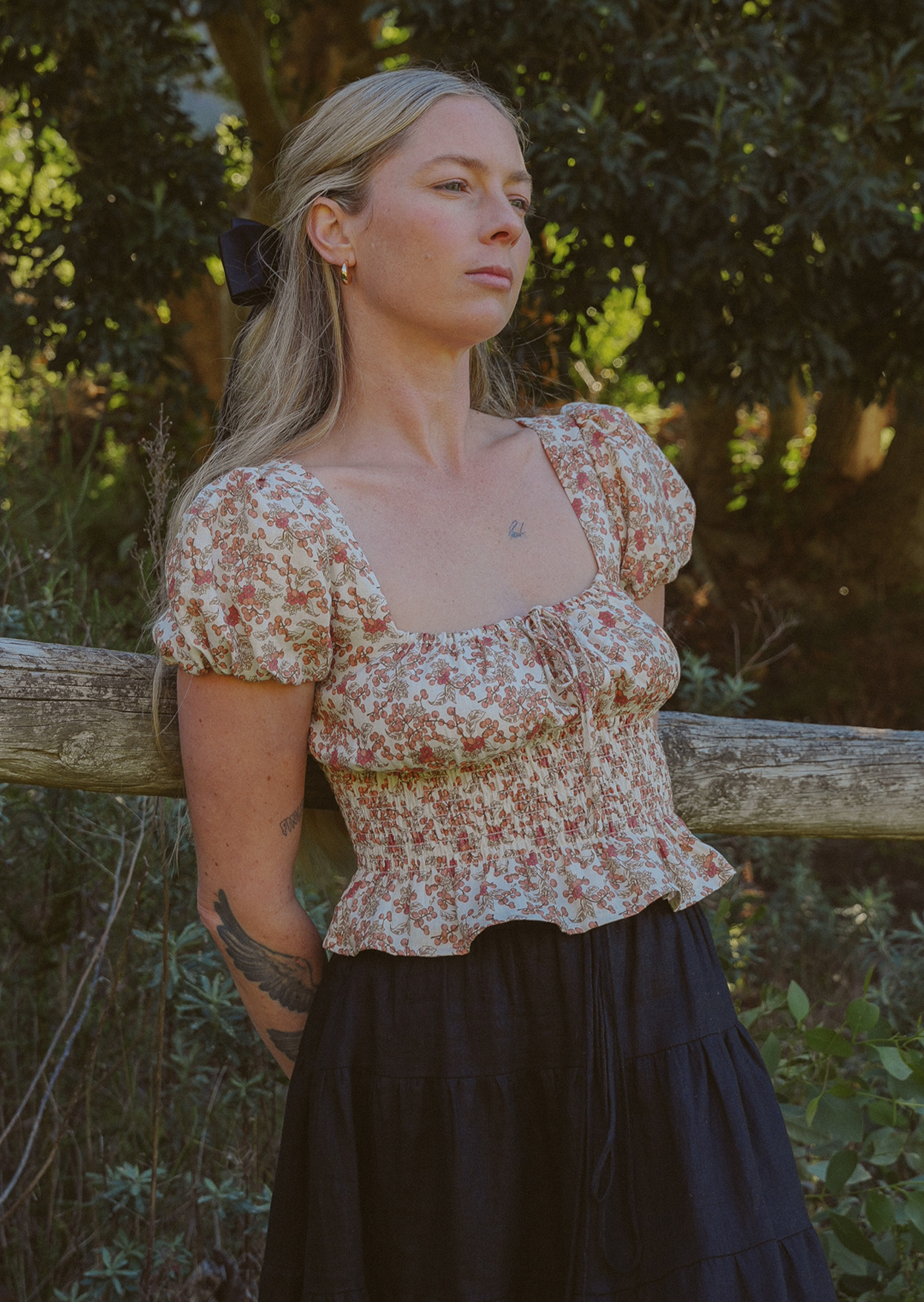 Samantha Top - Concord In Ginger | Caramel Monster