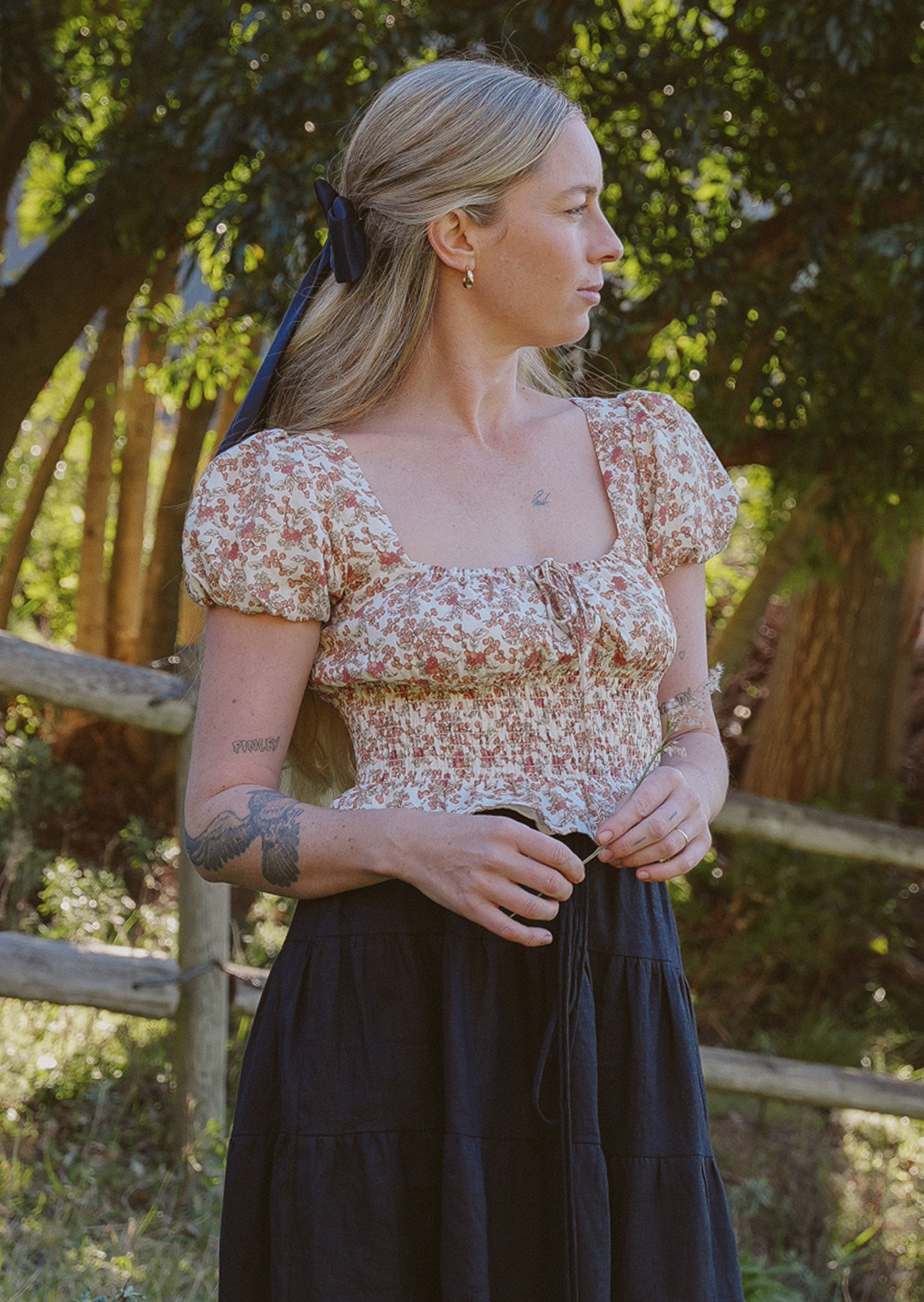 Samantha Top - Concord In Ginger | Caramel Monster