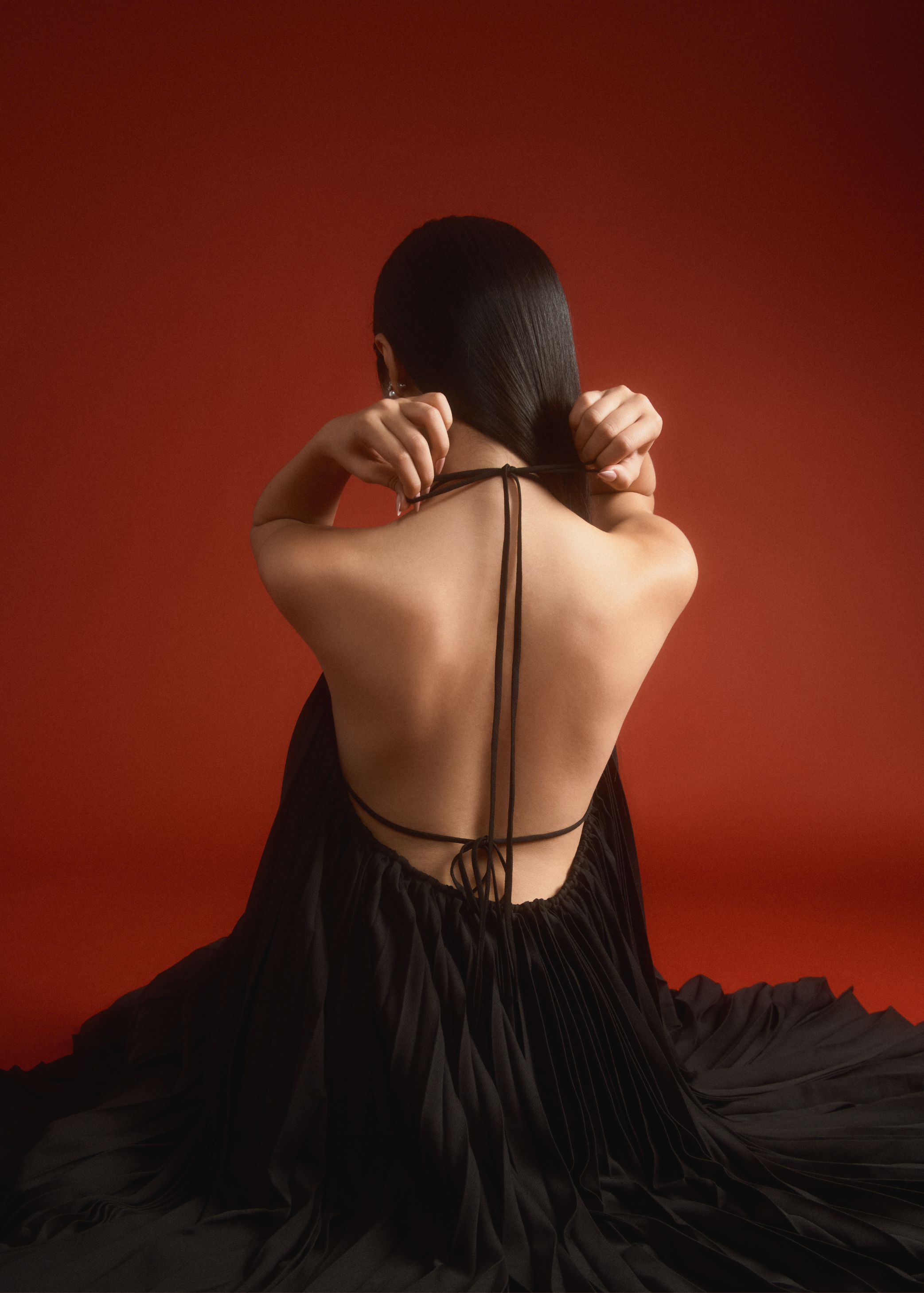 Jemma Maxi Dress - Black | Caramel Monster