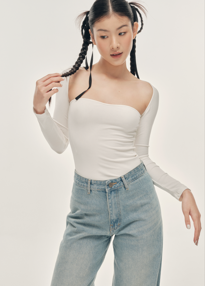 Salt Top - White | Caramel Monster